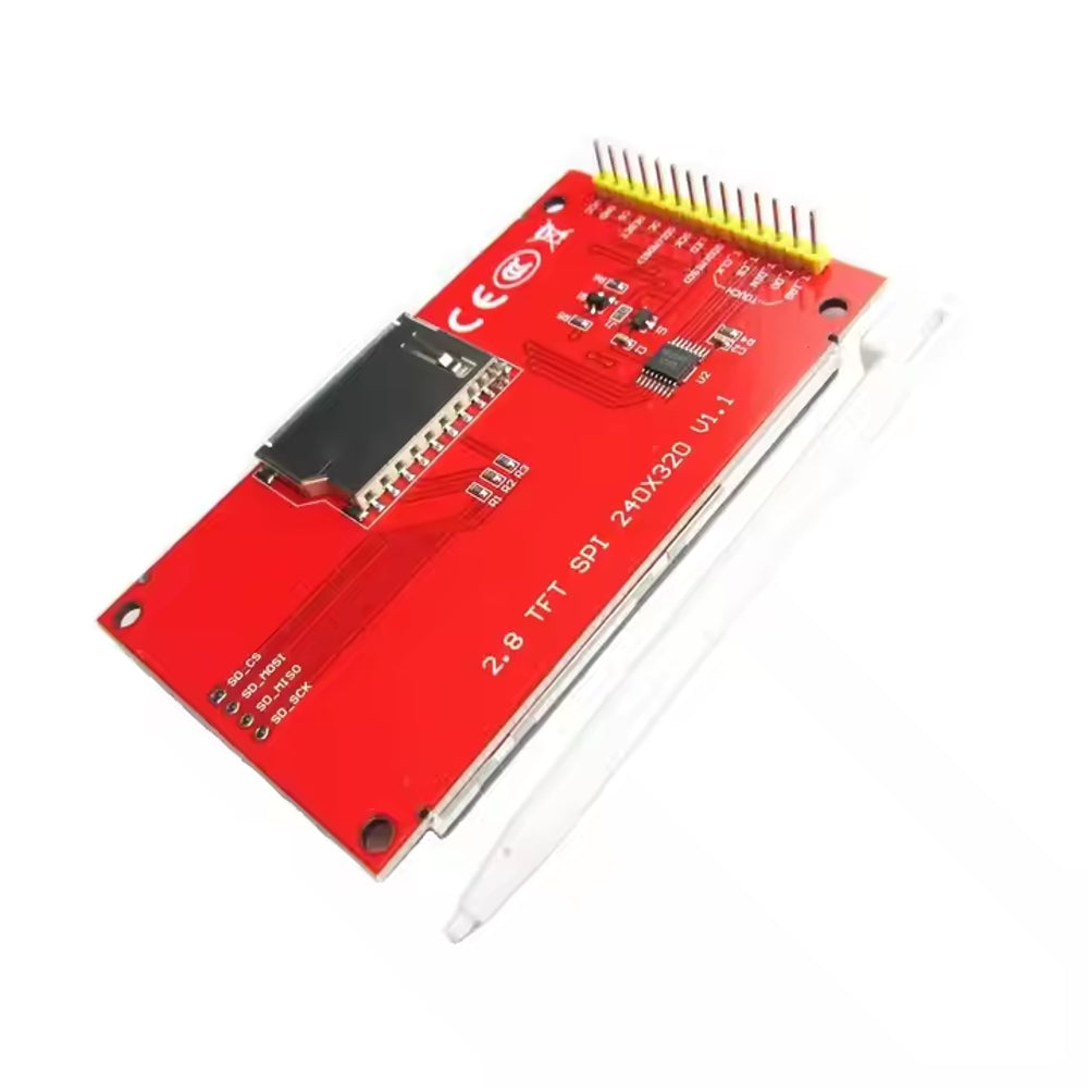 2.8 Inch ILI9341 TFT LCD Touch Screen Module – ControllersTech®