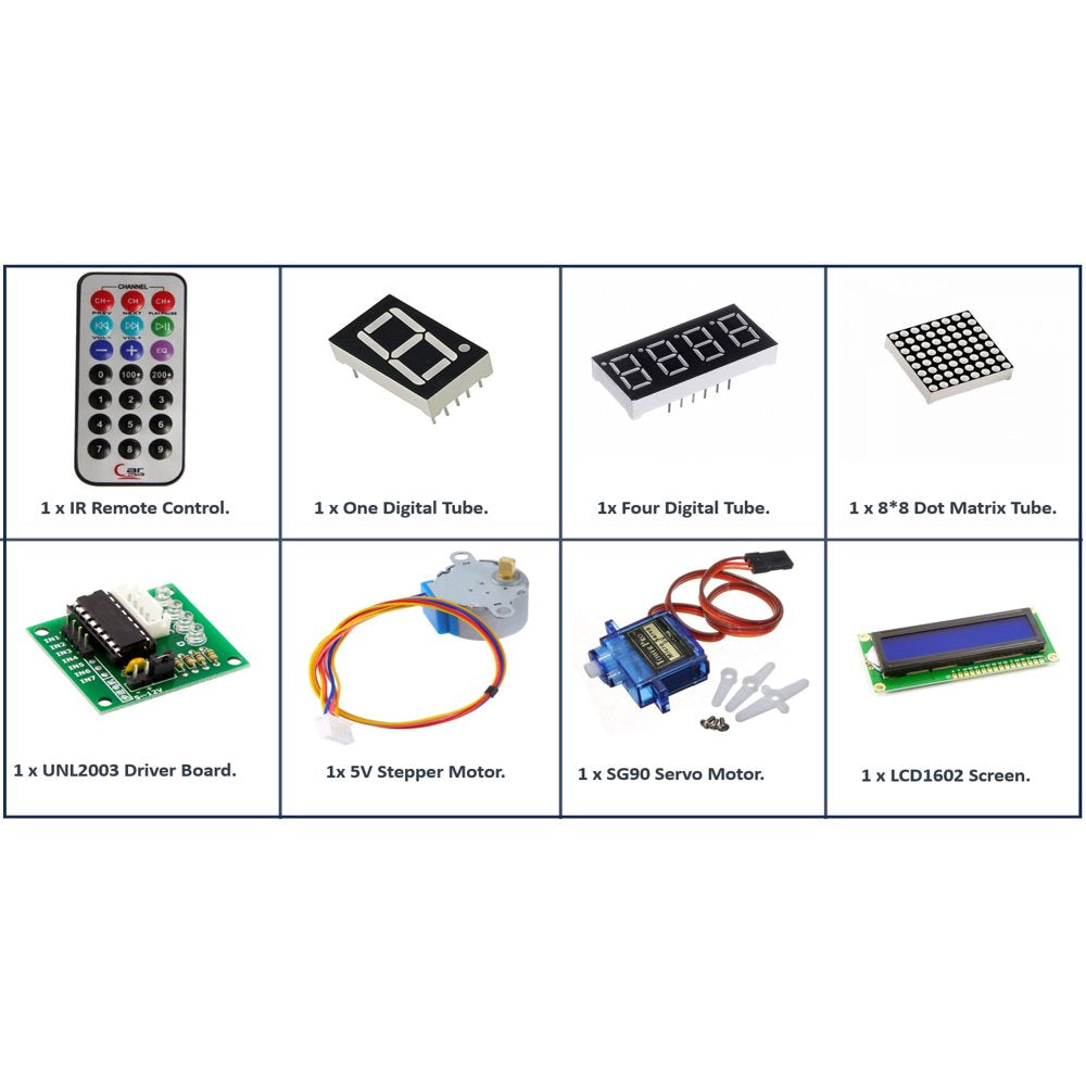 UNO R3 Starter Kit (34 Items) – ControllersTech®