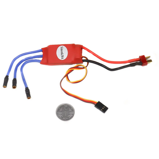Simonk 30A BLDC ESC Electronic Speed Controller – ControllersTech®