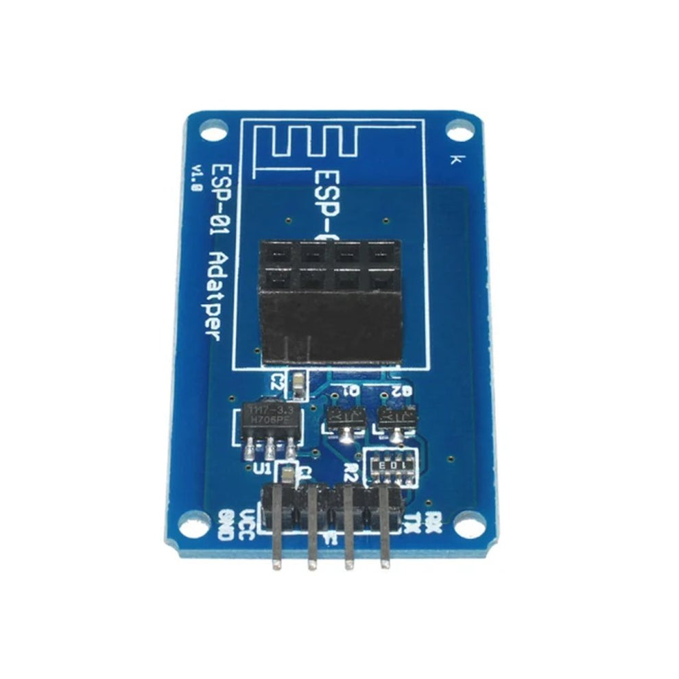 ESP8266 ESP-01 Adapter with Voltage Regulator – ControllersTech®