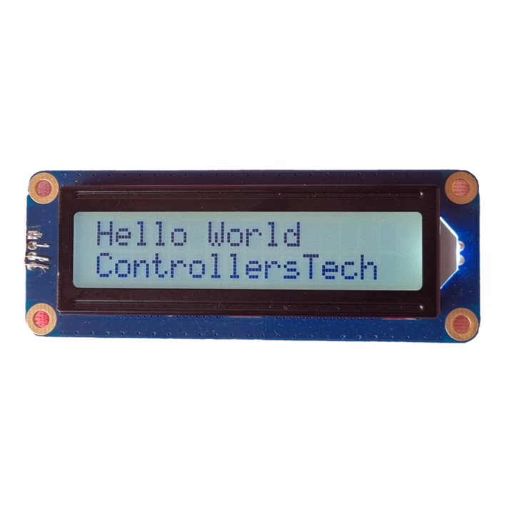 LCD1602 with inbuilt I2C Display Module (SJXD1602A-1) – ControllersTech®