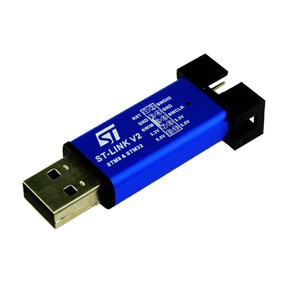 ST Link V2 Programmer For STM8 and STM32 – ControllersTech®